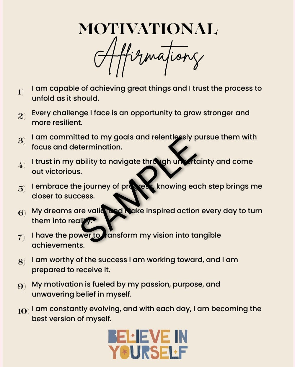 Beautiful Brown Coloring & Affirmations Book (Printable PDF) – BMGS ...